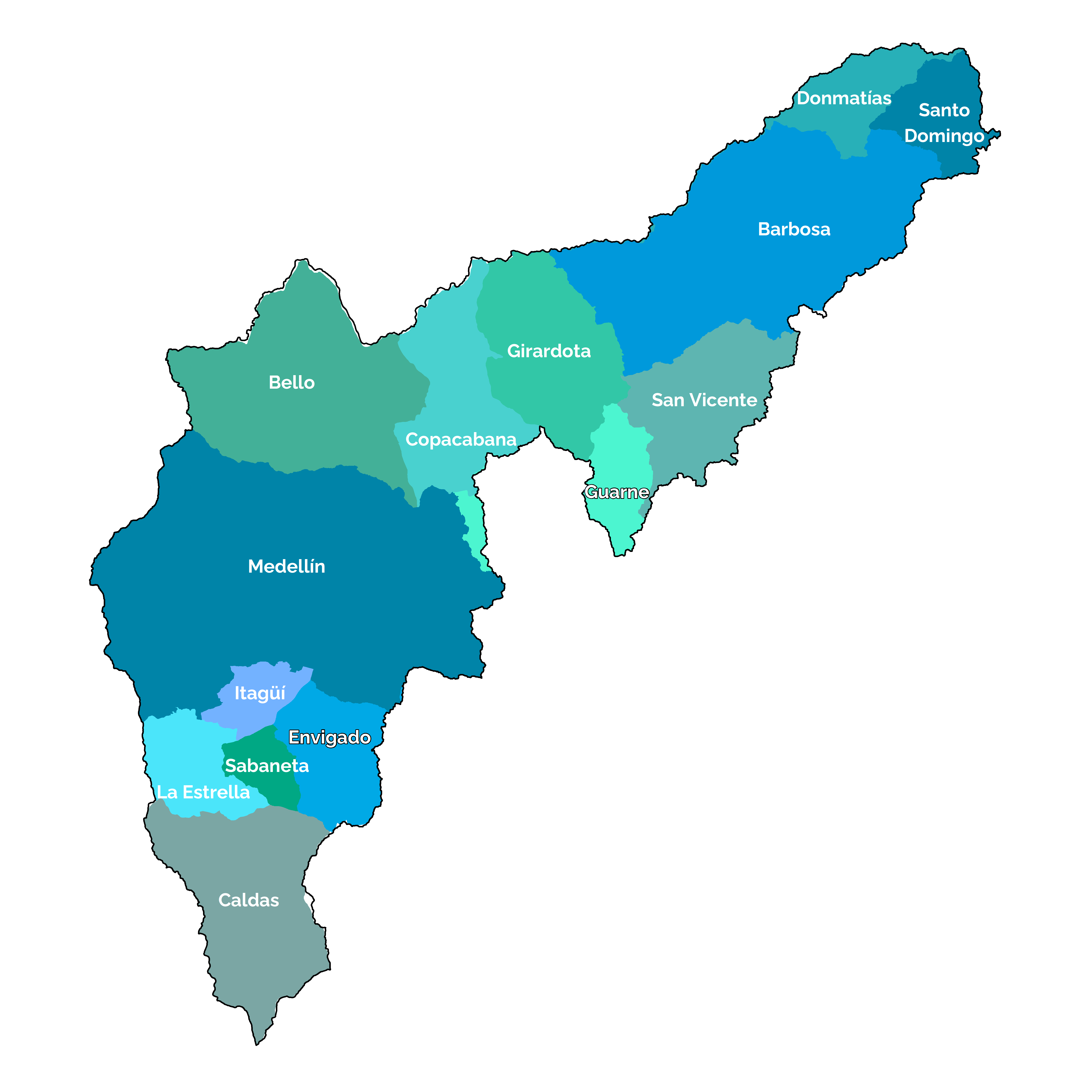 Río Aburrá – Inicio